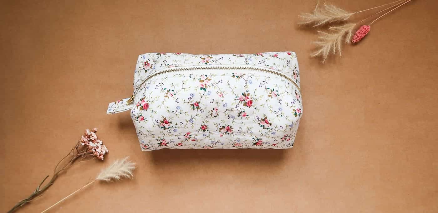 4 Patrons de trousse de toilette ! Tutoriel gratuit